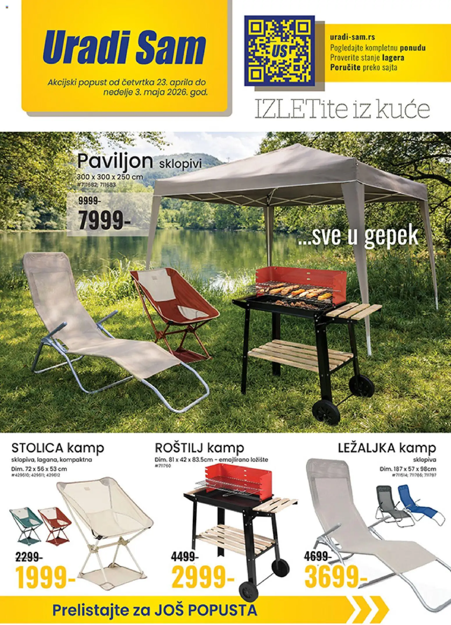 Uradi Sam katalog - najnovije akcije od 23.04.2026