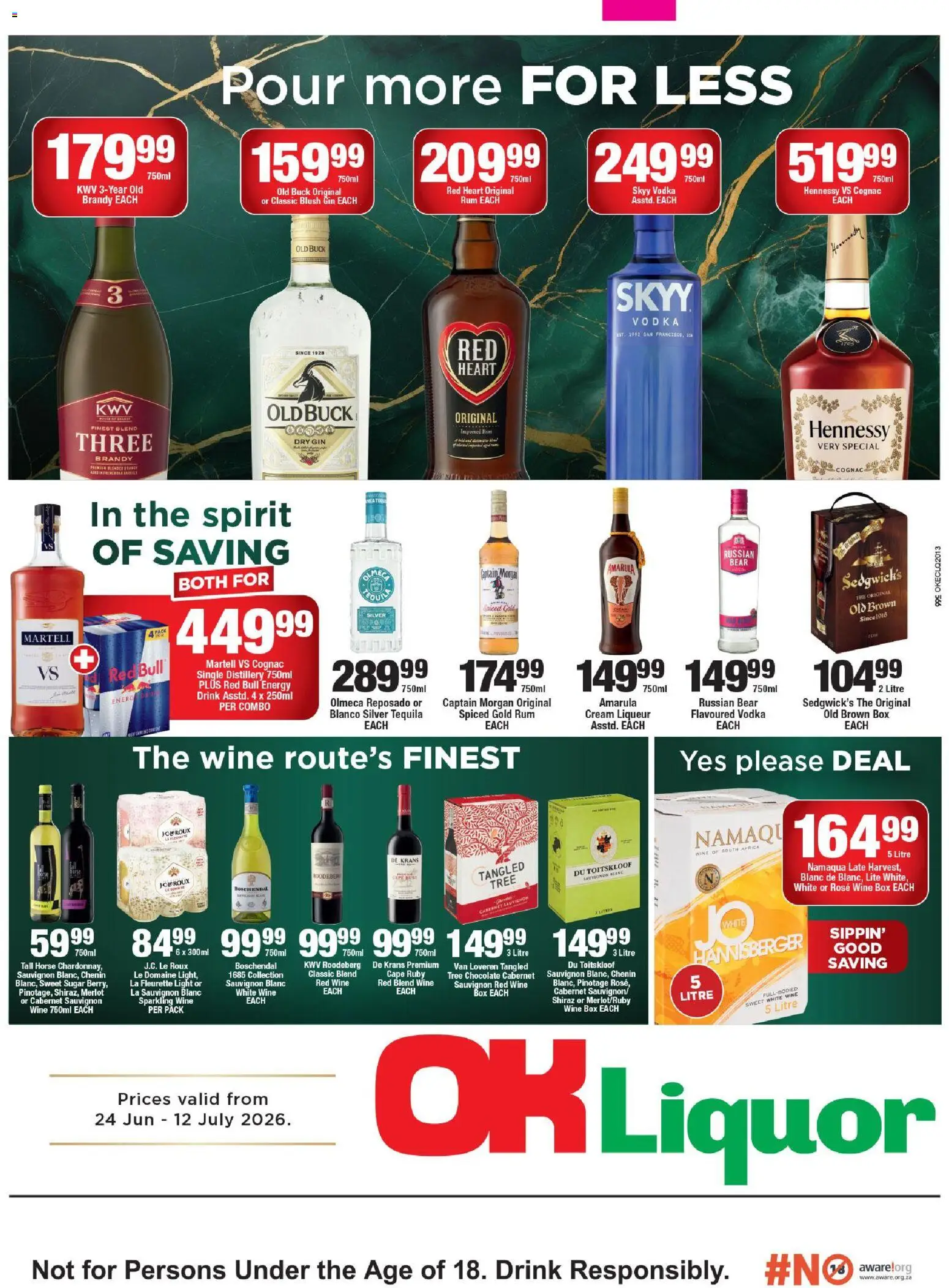 OK Foods Eastern Cape - OK Liquor (24/06/2026 - 12/07/2026) Online
