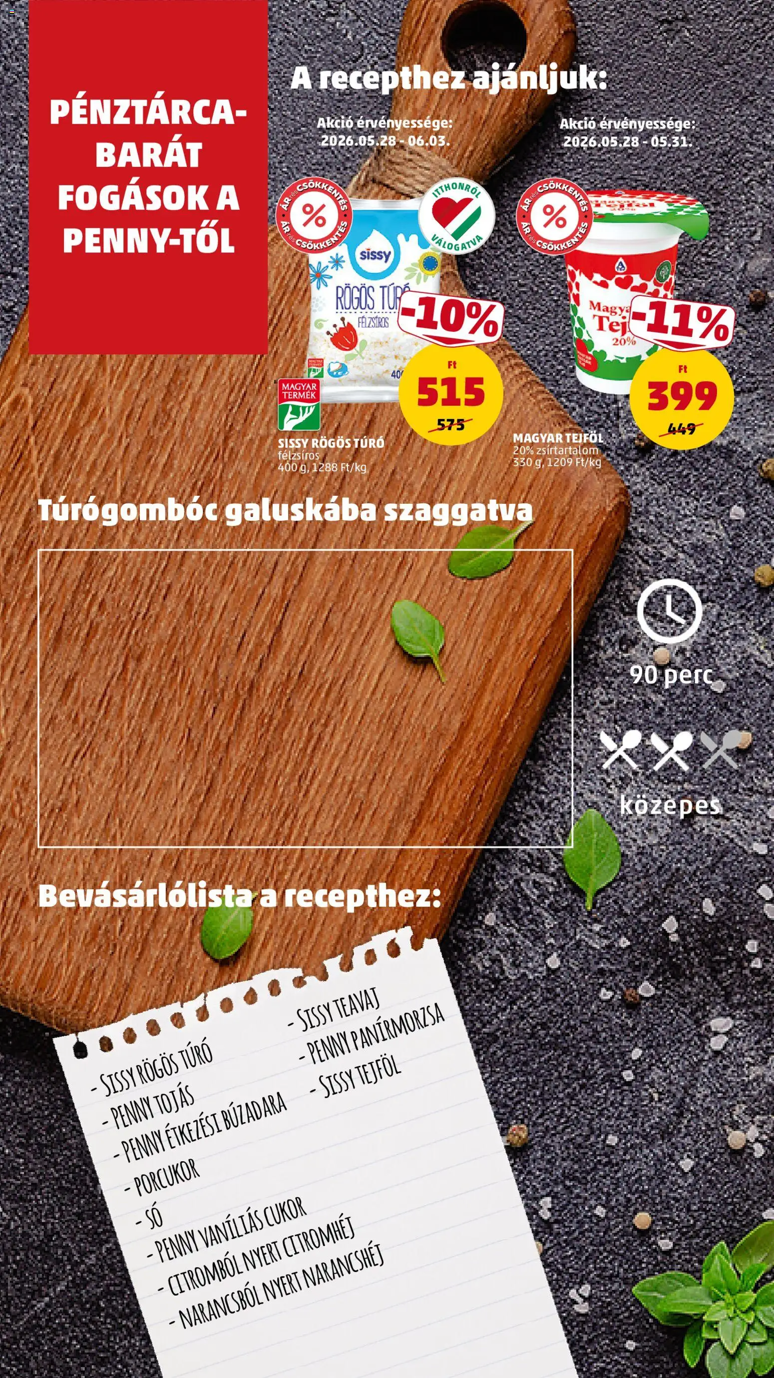 PENNY akciós újság: 2026.05.28.-tól lapozható