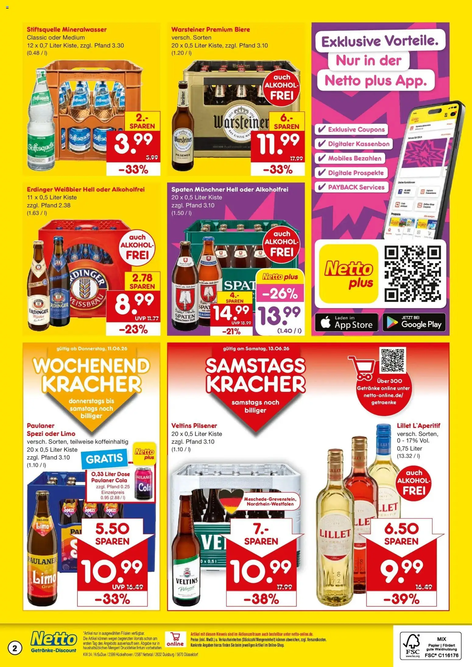Netto Marken-Discount Prospekt Duisburg (ab 08.06.2026) » Angebote