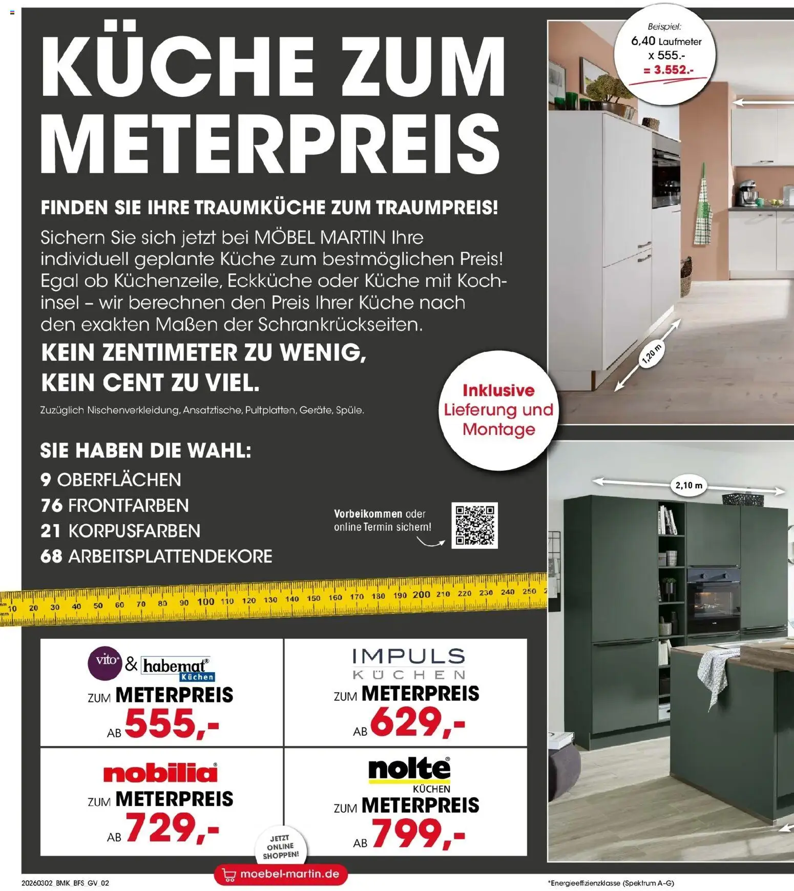 Mobel Martin Kuchen Preise