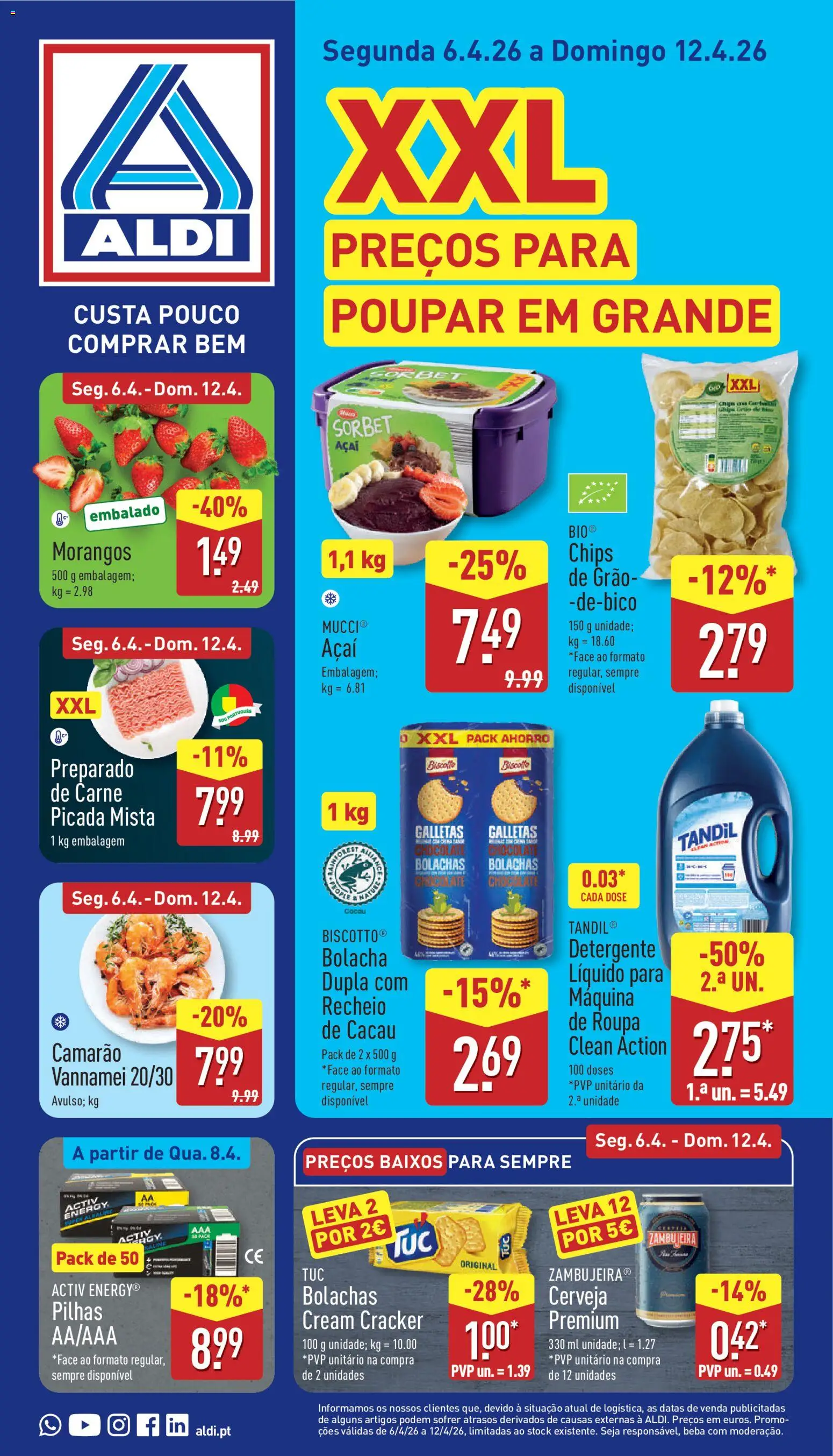 Aldi folheto » de 06/04/2026 - 12/04/2026