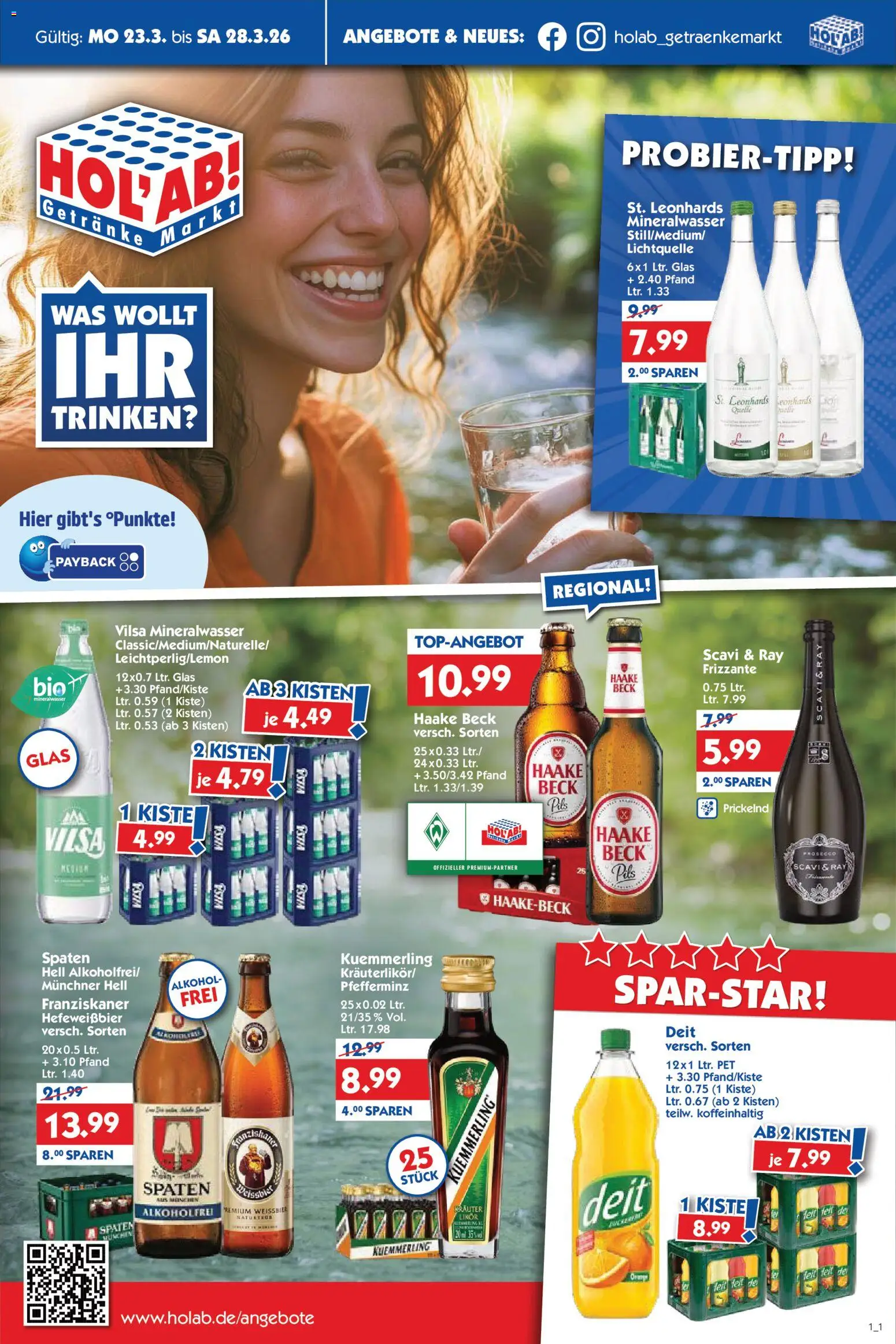 Spannende Hol Ab Prospekt Blättern Bild