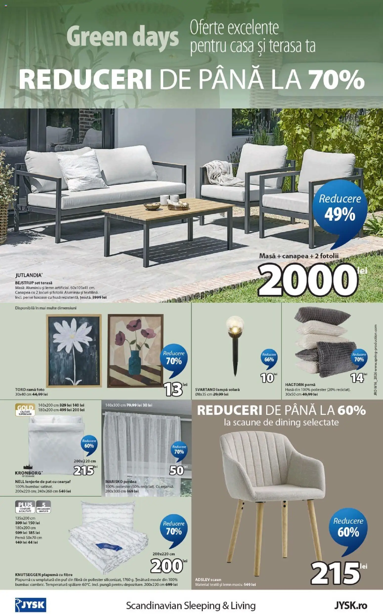 JYSK Catalog || Oferte de la 16.04.2026