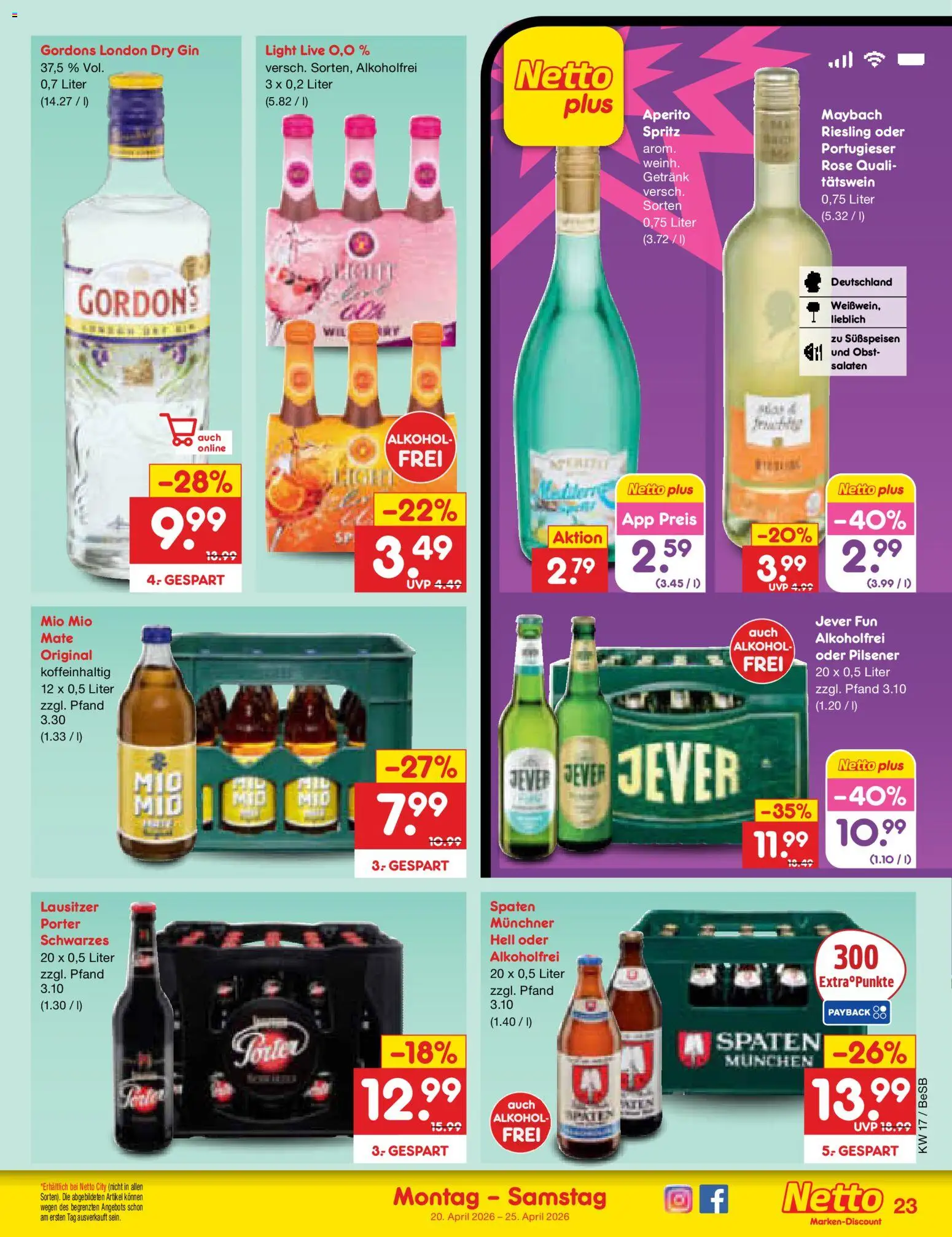 Jever Angebot Netto