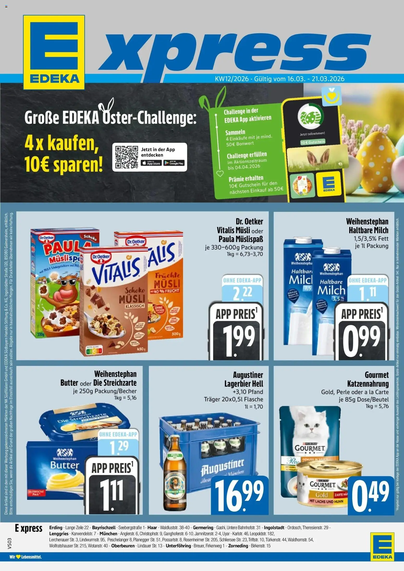 Erstaunlich Edeka München Prospekt Ebenbild
