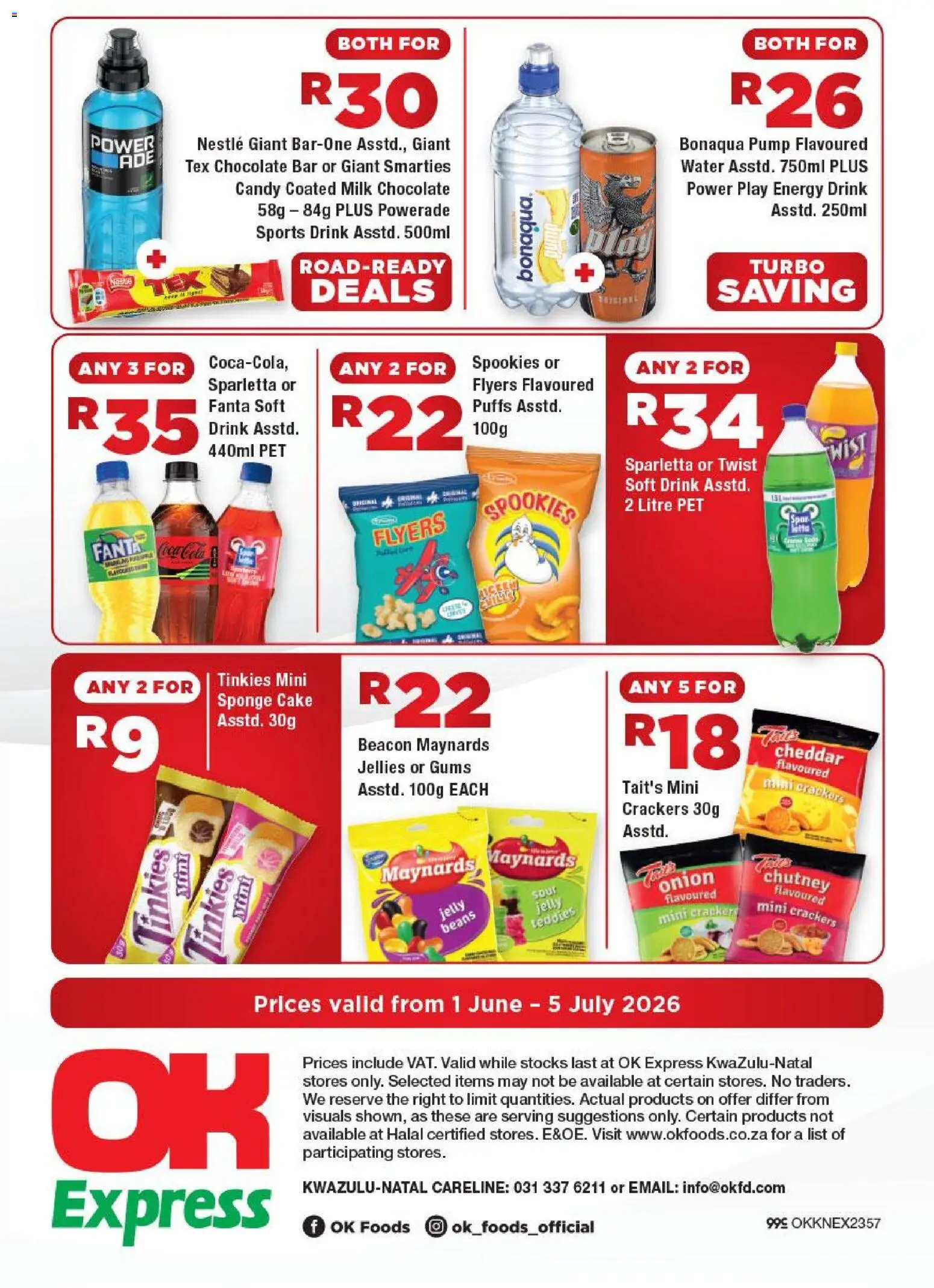 OK Foods - Kwazulu Natal - OK Express (01/06/2026 - 05/07/2026) Online