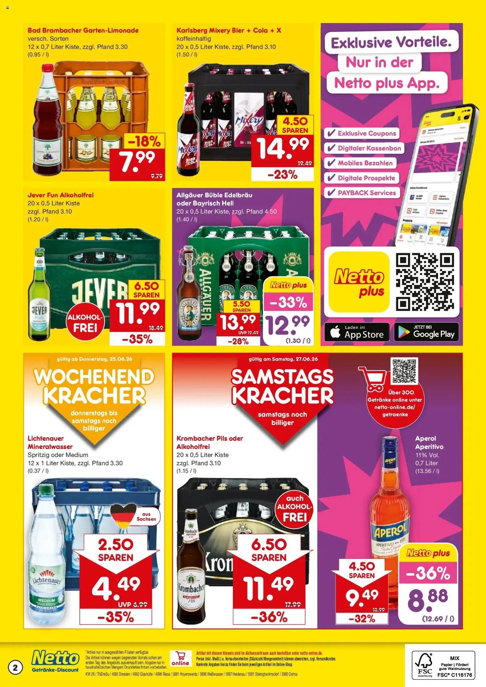 Netto Marken-Discount Prospekt Weißwasser (ab 22.06.2026) » Angebote