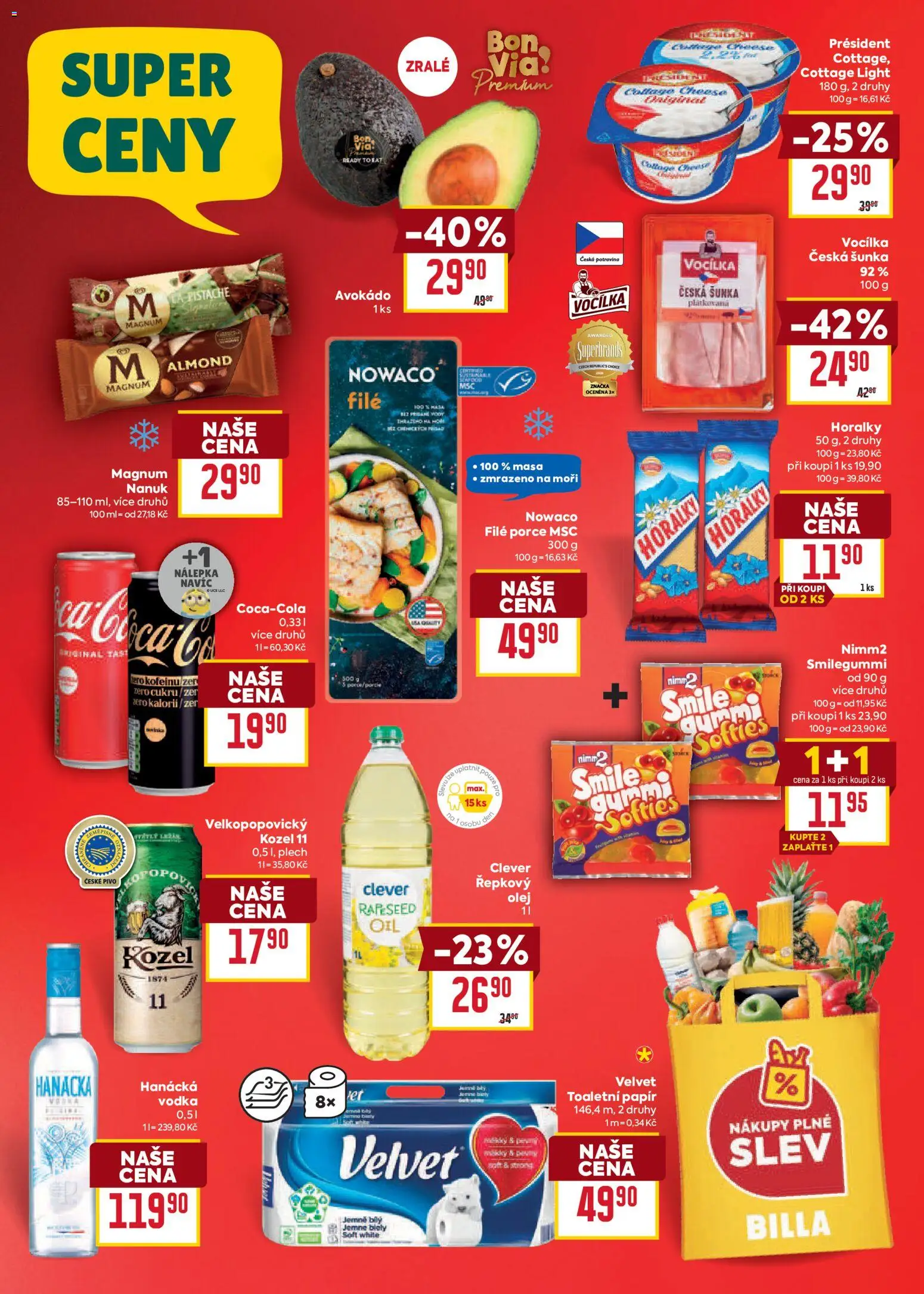 Billa leták od 03.06.2026 + Akce příští týden